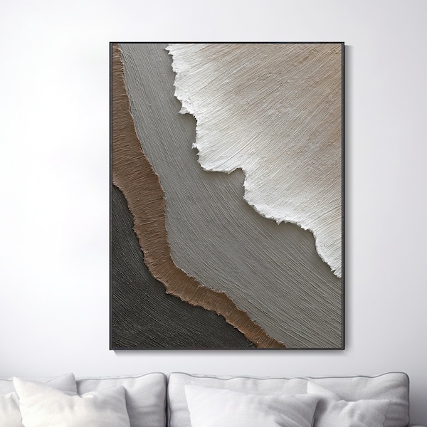 Textured Canvas Wall Art - Etsy