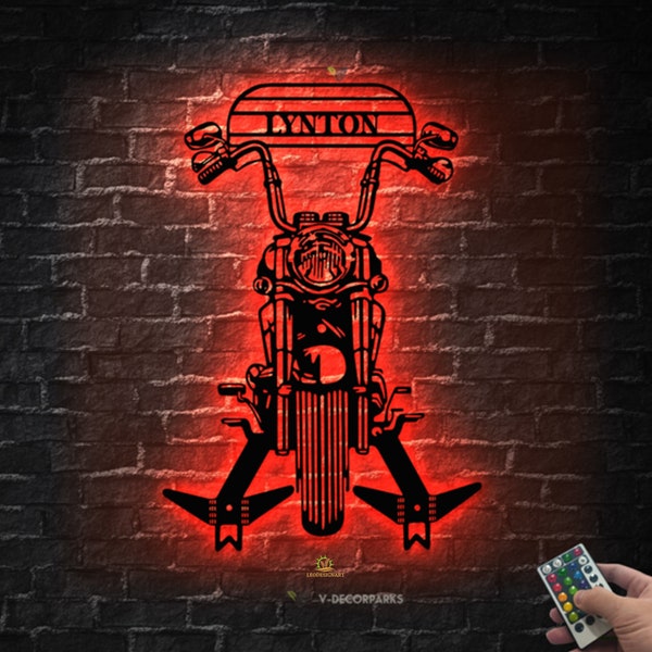 Motorcycle Sign - Etsy