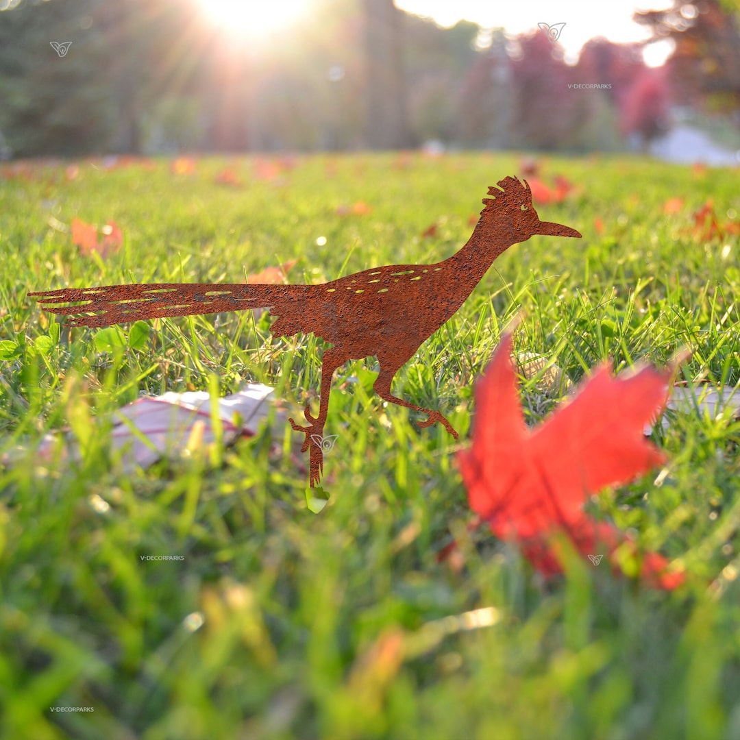 Roadrunner Sign, Roadrunner Yard Art, Roadrunner Stake, Garden Decor ...