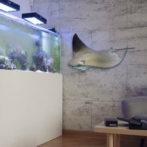 Stingray Fish Metal Wall Decor, Stingray Fish Metal Sign, Riverside ...