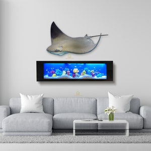 Stingray Fish Metal Wall Decor, Stingray Fish Metal Sign, Riverside ...