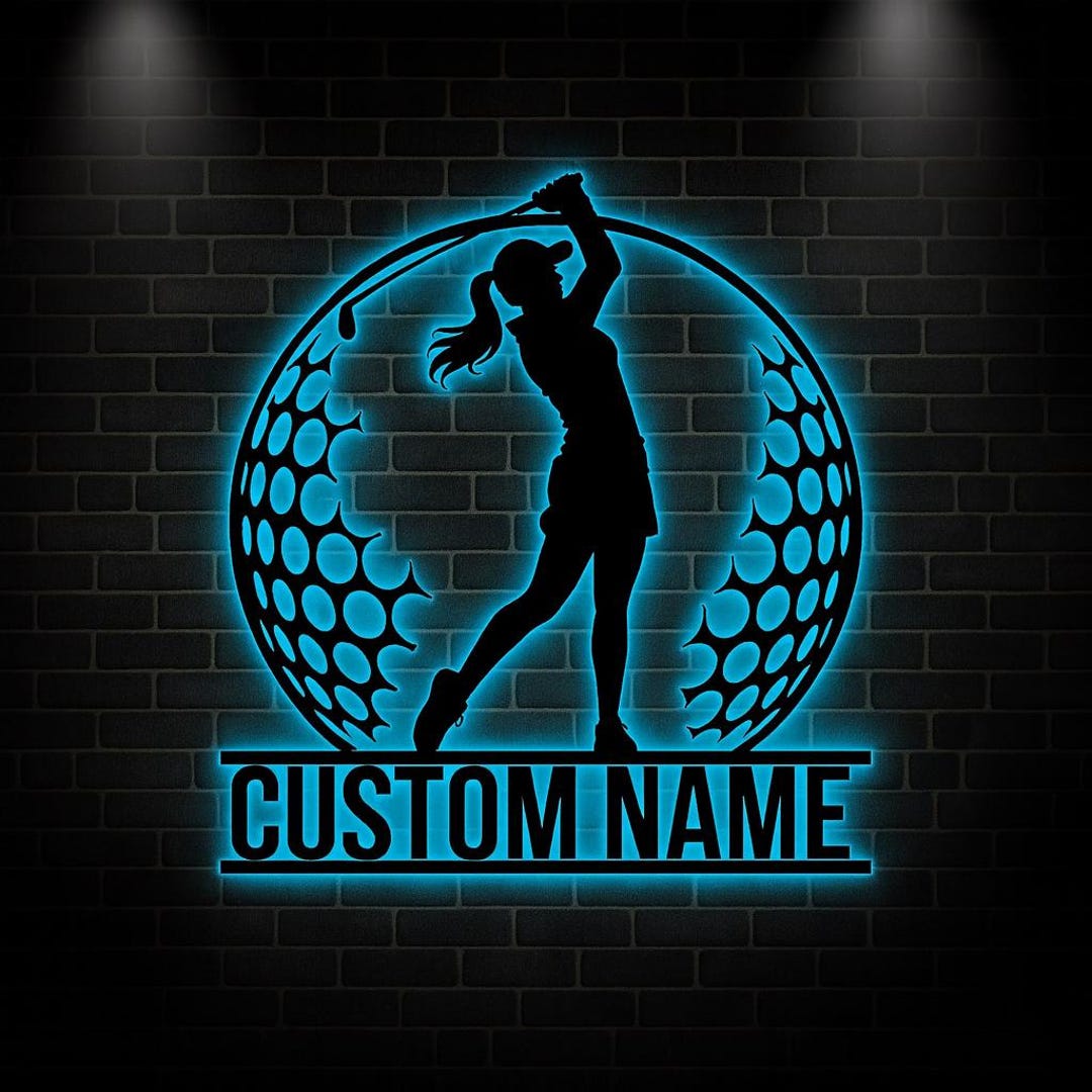 Personalized Welcome Golf Club Sign, 19th Hole Sign, Golf Wall Art ...