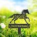 Custom Horse Memorial Sign, Horse Stake, Grave Markers, Horse Sign With ...