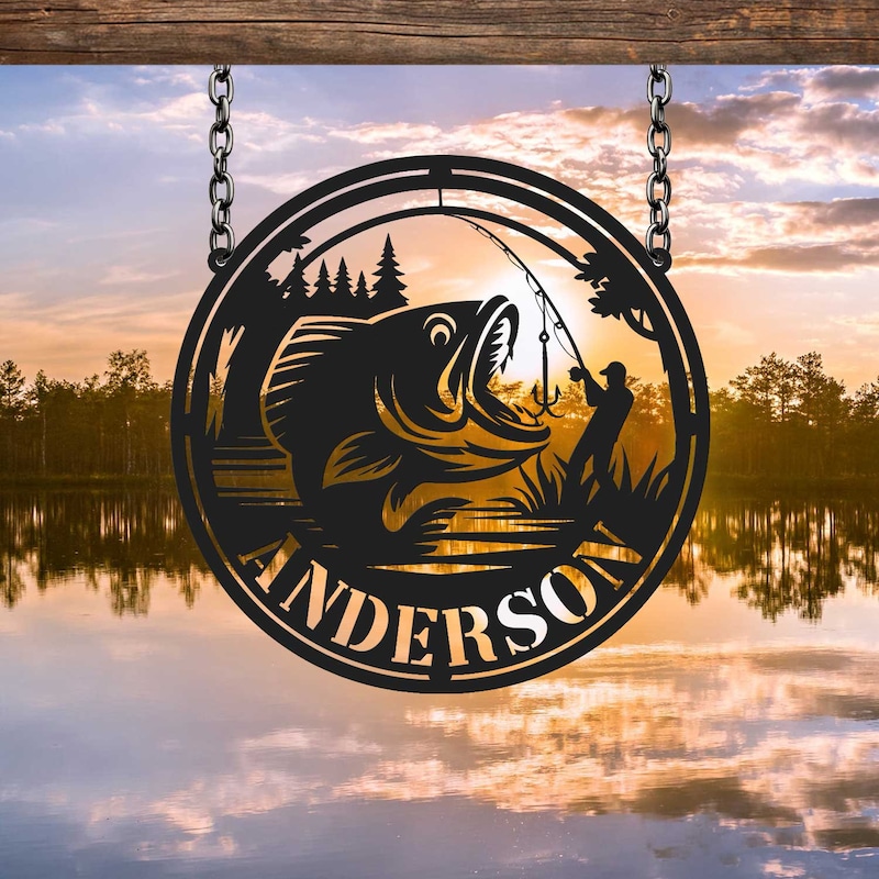 Fishing Signs - Etsy