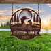 Custom Loon Metal Sign, Lake House Metal Sign, Outdoor Decor, Duck ...