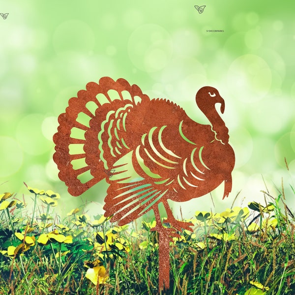 Metal Turkey - Etsy