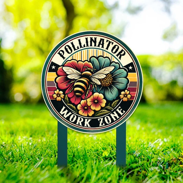 Pollinator Sign - Etsy
