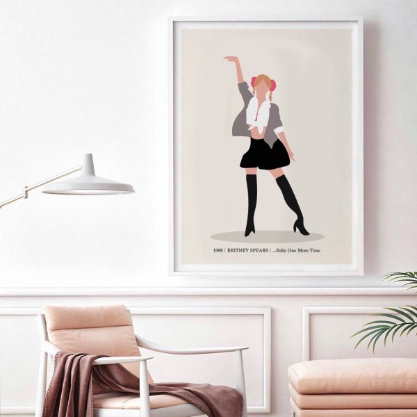 Britney Spears One More Time Poster - Etsy