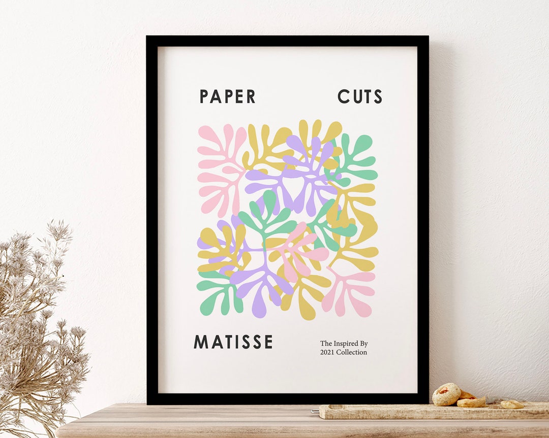 Matisse Paper Cuts Matisse Shapes Poster Wall Art Print Poster - Etsy