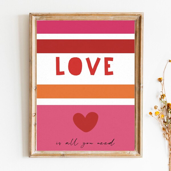 Ysl Love Posters - Etsy UK
