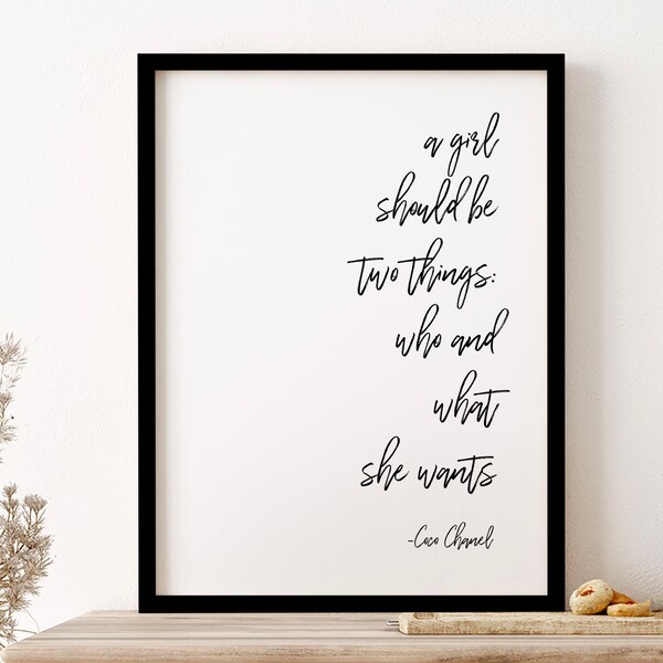 Coco Chanel - Etsy UK