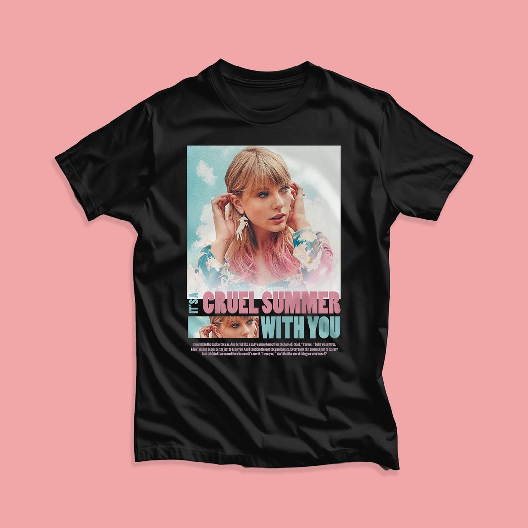 Taylor Swift Cruel Summer T-shirt Eras Merch Fan Art Lyrics Swiftie ...