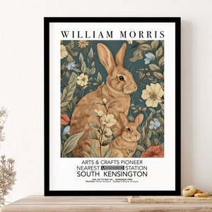 Rabbit Art - Etsy