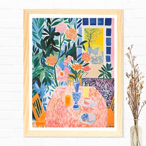 Henri Matisse Summer Lunch Food Painting Wall Art Print Poster Framed ...
