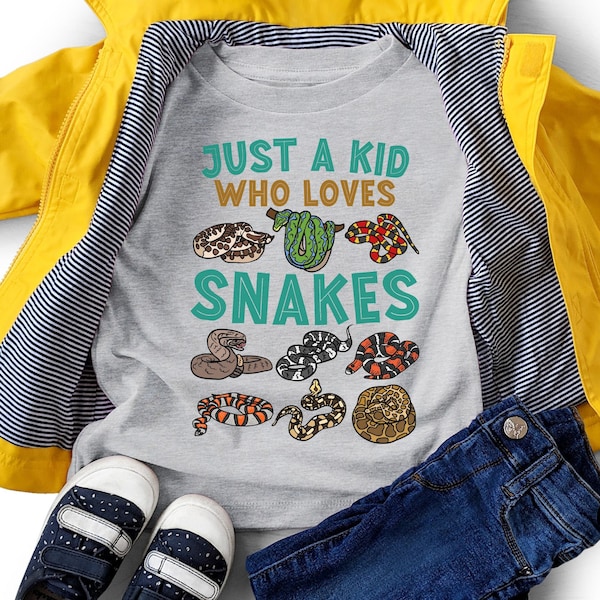 Kids Snake Shirts - Etsy