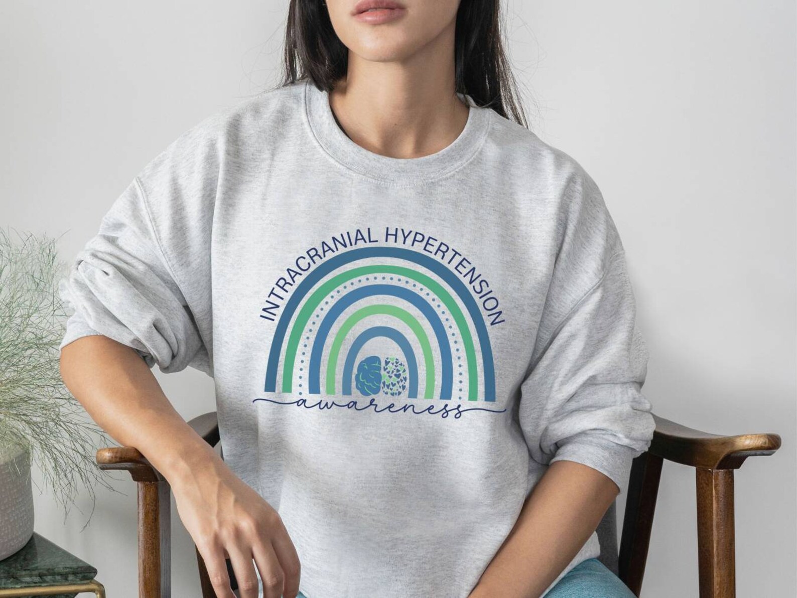 Intracranial Awareness T-shirt | IIH Ally Support Tee | Idiopathic ...