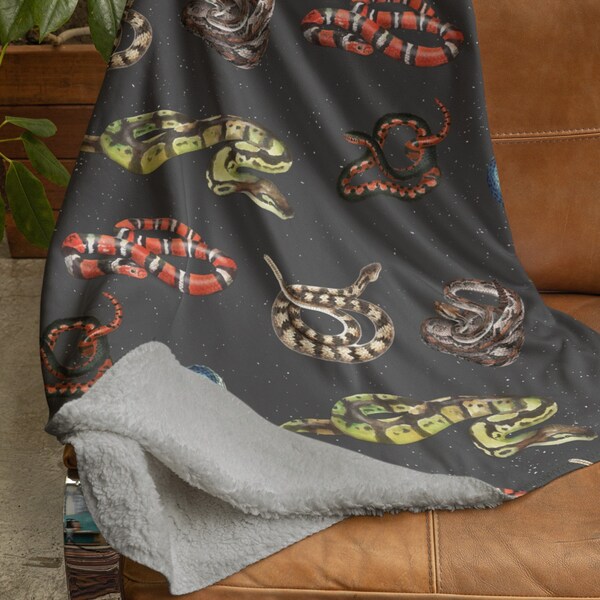 Snake Blanket for Kids - Etsy