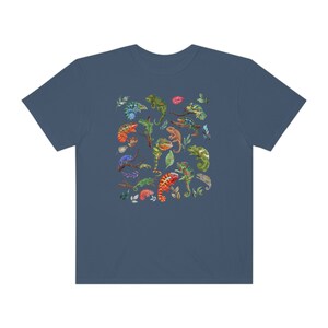 Comfort Colors Watercolor Chameleons Cottagecore Crewneck Sweatshirt ...
