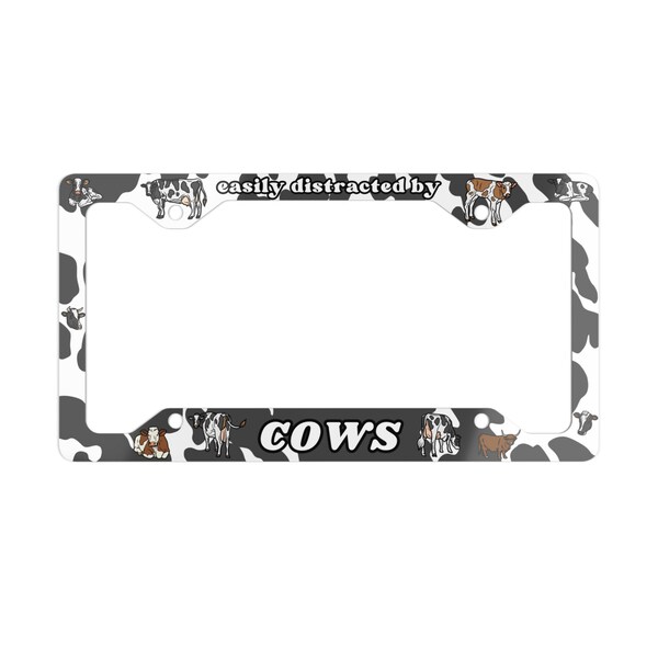 Cow License Plate Png - Etsy