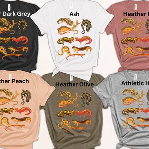All Salamanders Tee for Amphibian Lovers, Cottagecore Clothing ...
