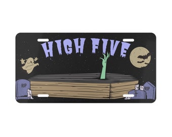 Spooky Vanity License Plate - Etsy