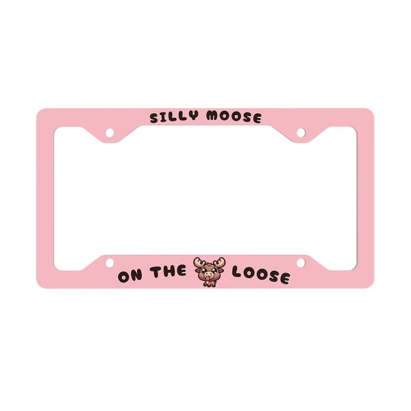 Moose License Plate Cover - Etsy