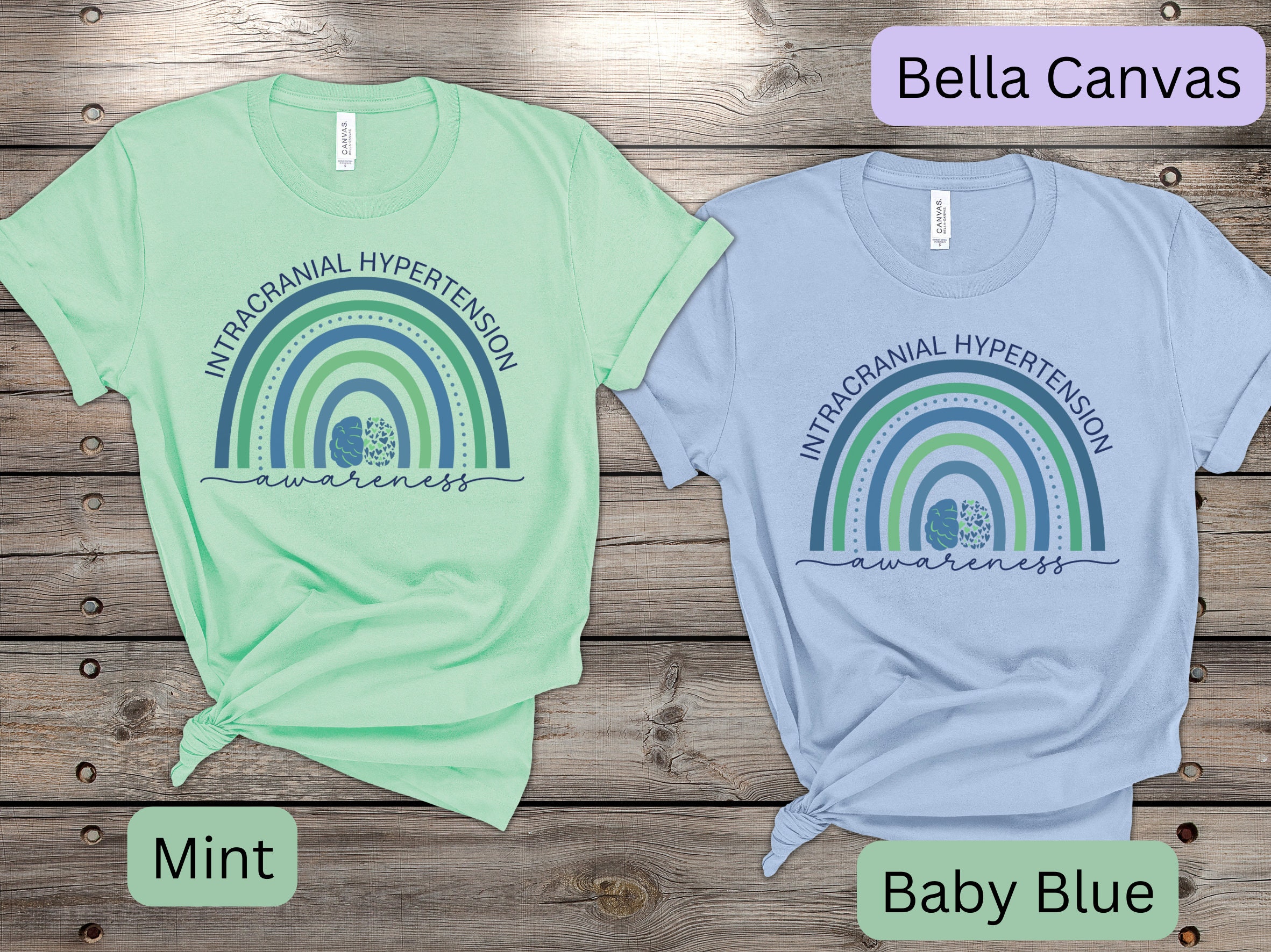 Intracranial Awareness T-shirt | IIH Ally Support Tee | Idiopathic ...
