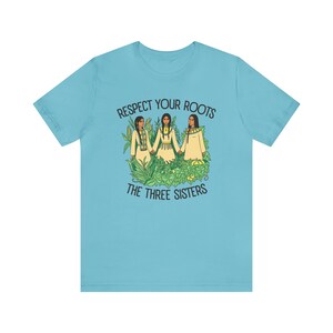 Three Sisters Respect Your Roots - Short Sleeve Shirt - Native American ...
