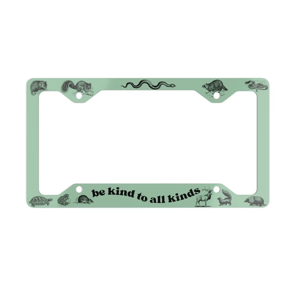 License Plate Frame - Etsy