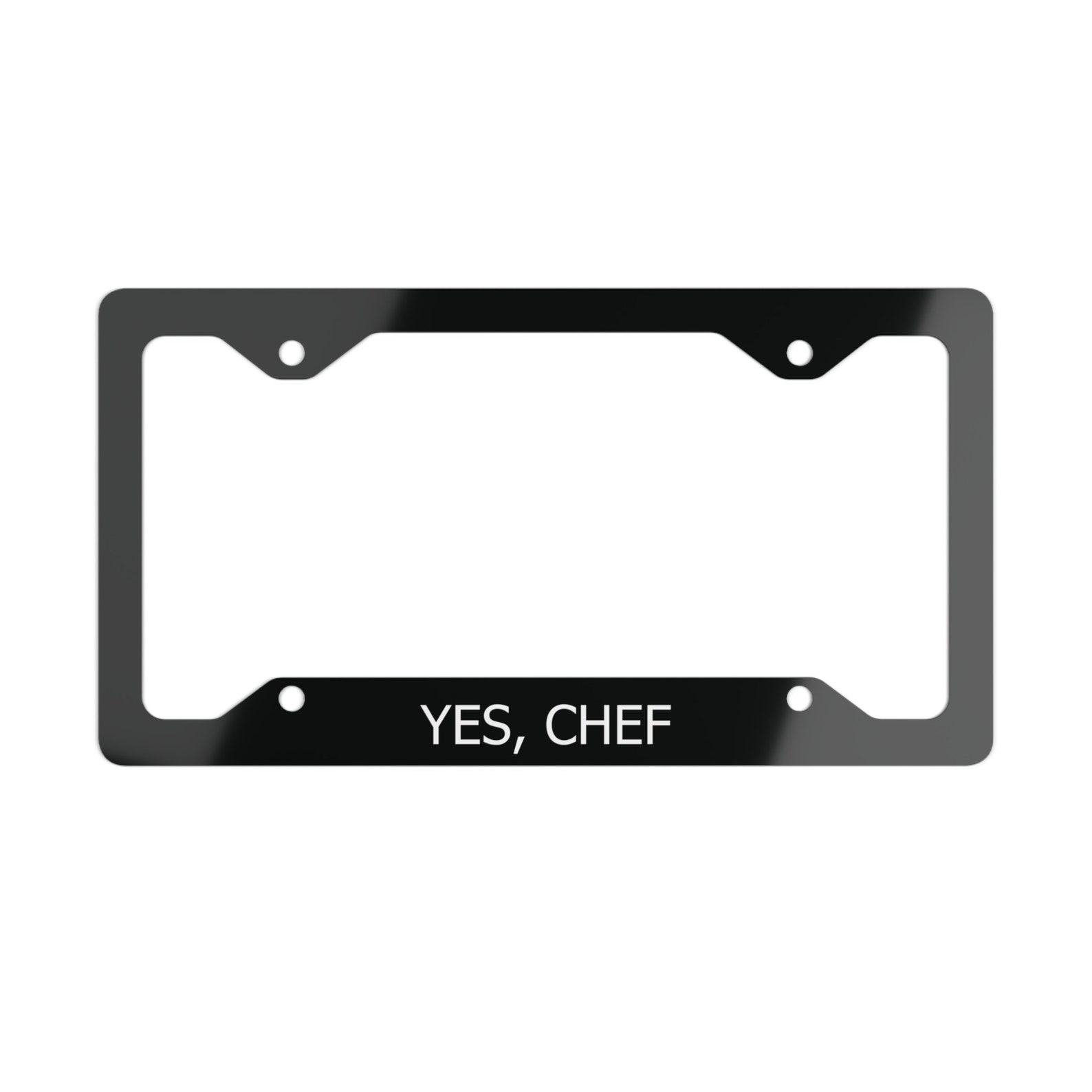 Front License Plate, Yes Chef, Funny Culinary Cooking School Gifts ...