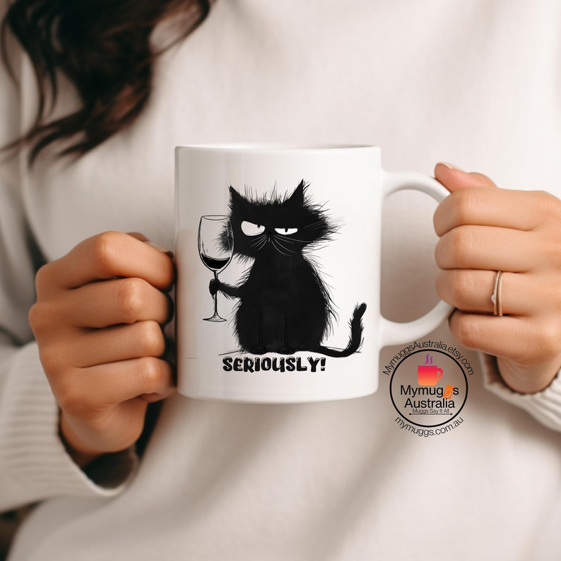 Funny Cat Mug,sarcastic Cat, Funny Coffee Mug,cat Lover Mug, Funny ...