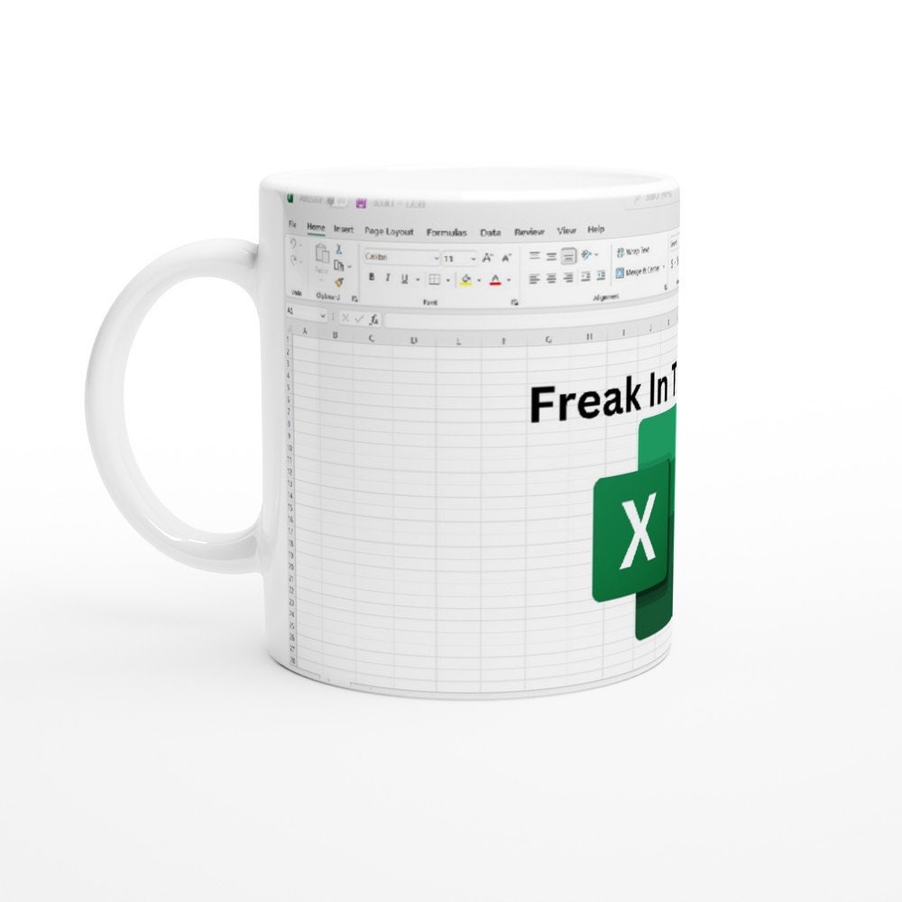 Freak in the Sheets Funny Mug, Excel Mug, Accounting Gift, Retirement ...