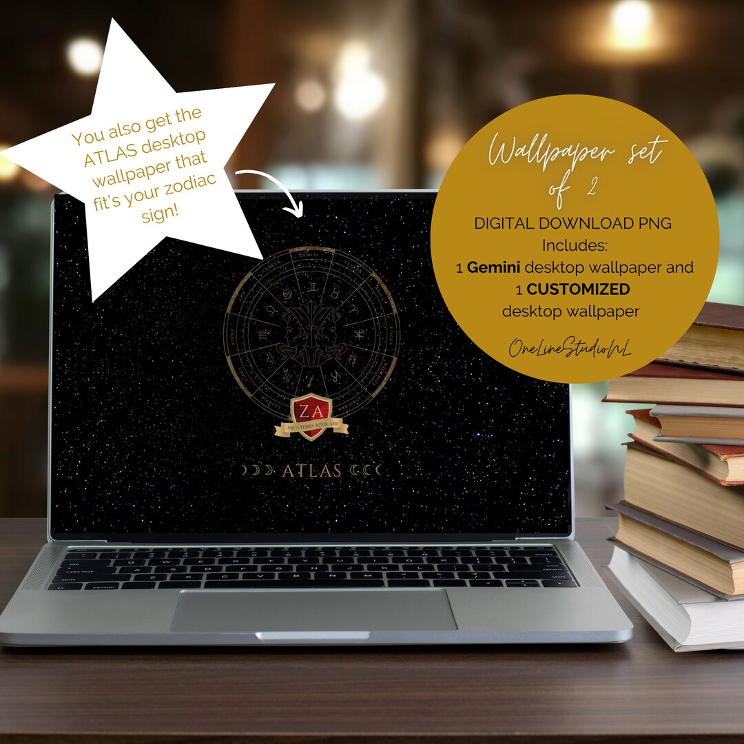 Zodiac Academy Inspired Desktop Wallpaper Set| Instant Download Star ...
