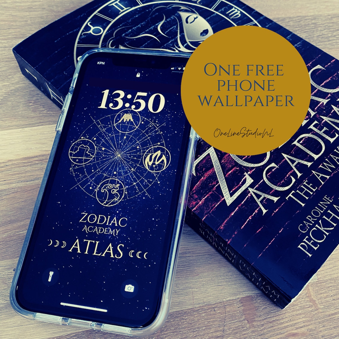 Zodiac Academy Inspired Wallpapers| Instant Download Star Sign ...