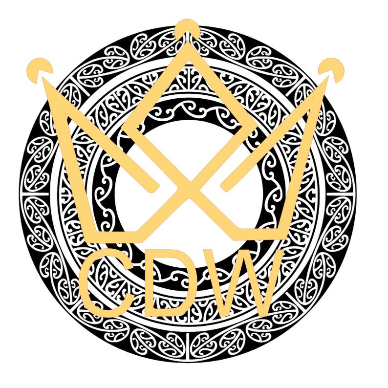 Maori Koru Pattern Circle SVG PNG Digital Download - Etsy