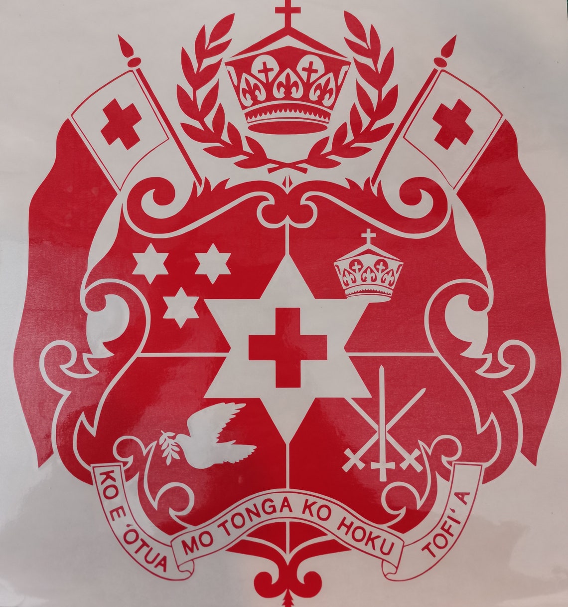 Tongan Shield Clipart, Tongan Sila, Tongan Crest, Tongan Emblem, SVG ...