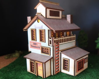 Ho Scale Paper Building - Etsy