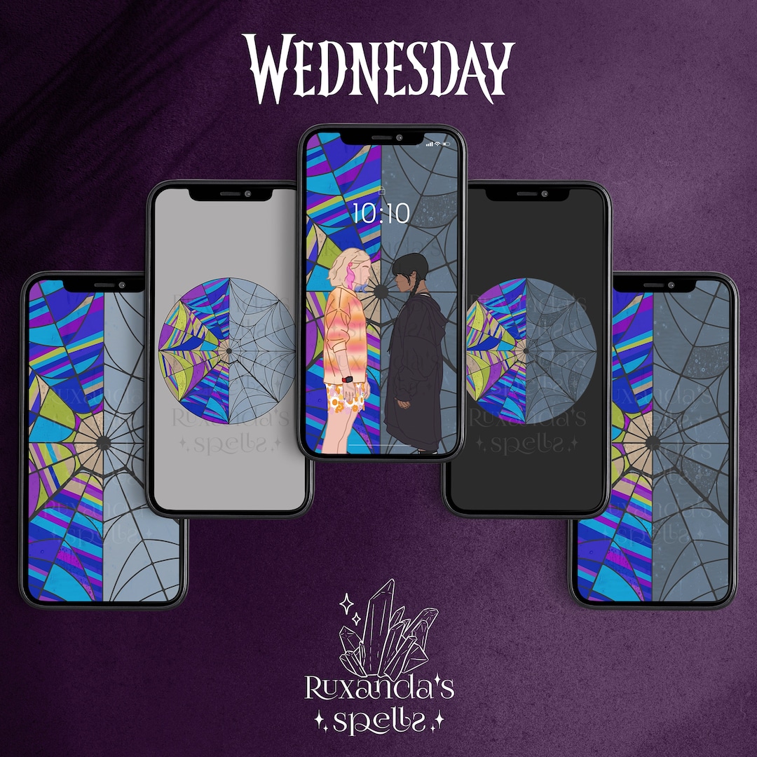 Wednesday & Enid Window - Wednesday Addams - Set 5 Wallpaper - Etsy Wednesday & Enid Window - Wednesday Addams - Set 5 Wallpaper - Etsy