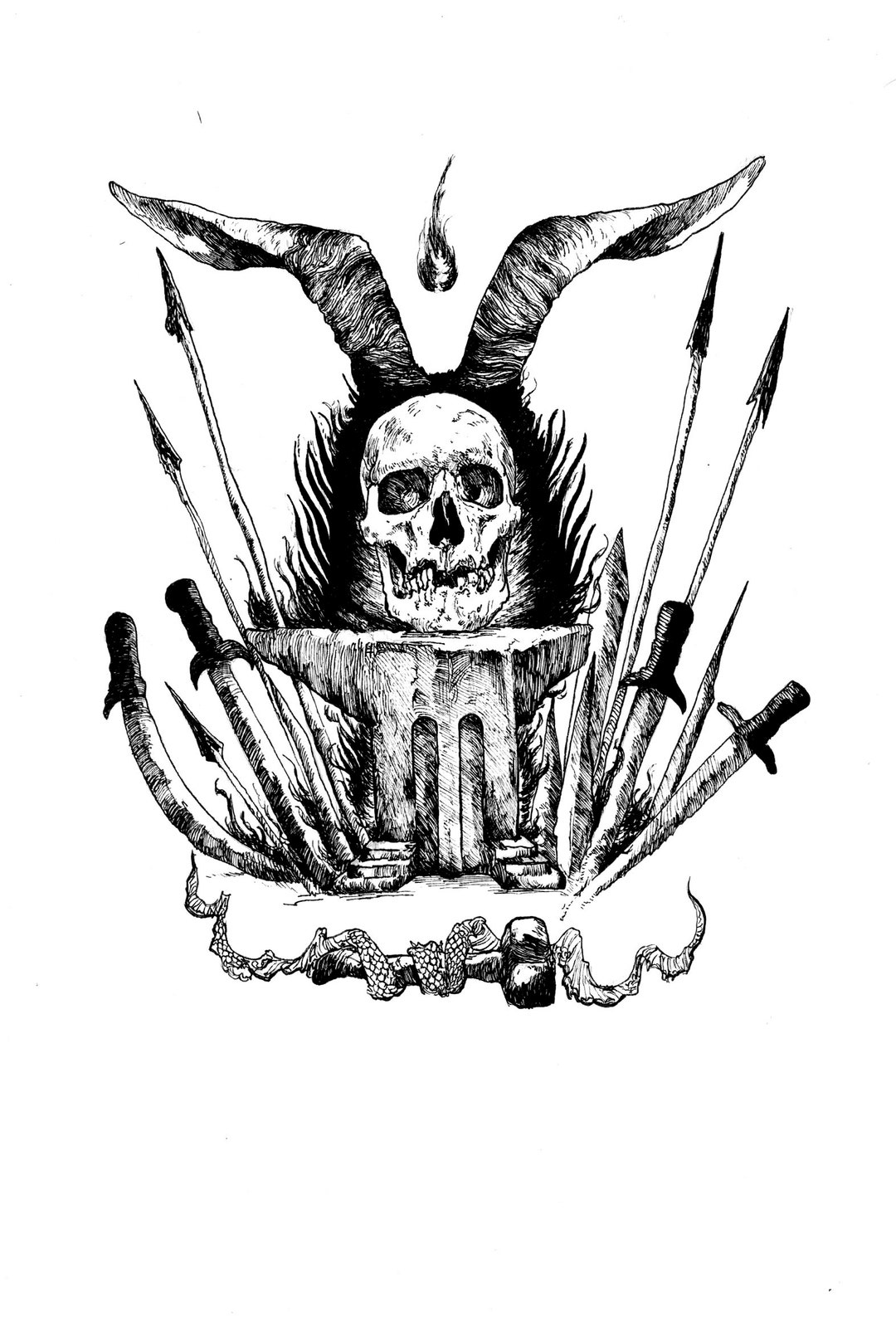 TUBAL CAIN by Witch Vessel - Occult Art Print - Etsy