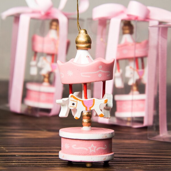 Pink Carousel - Etsy