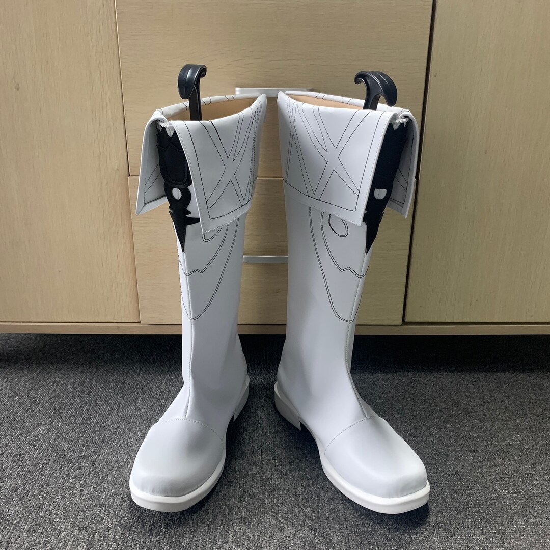 Cellinia Texas Shoes Arknights Texas the Omertosa Cosplay Boots - Etsy UK