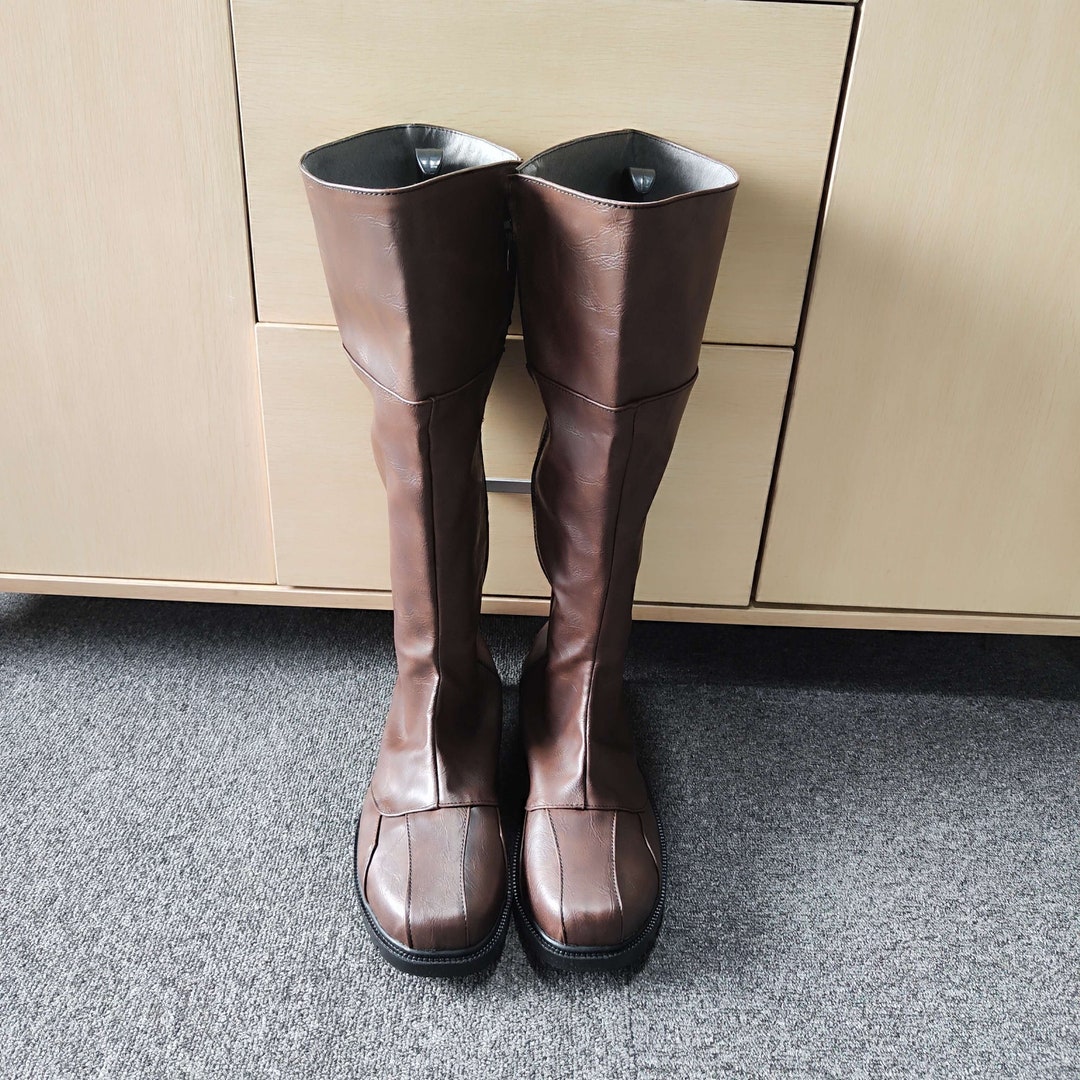 Firefly Captain Malcolm Reynolds Shoes Cosplay Boots - Etsy