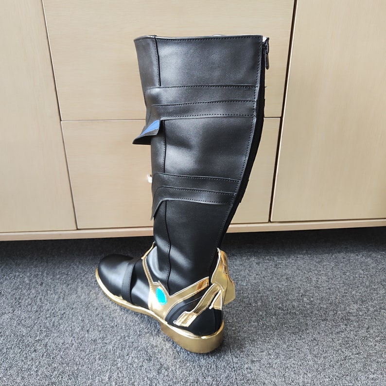 The Doctor Shoes Genshin Impact Dottore II Cosplay Boots - Etsy