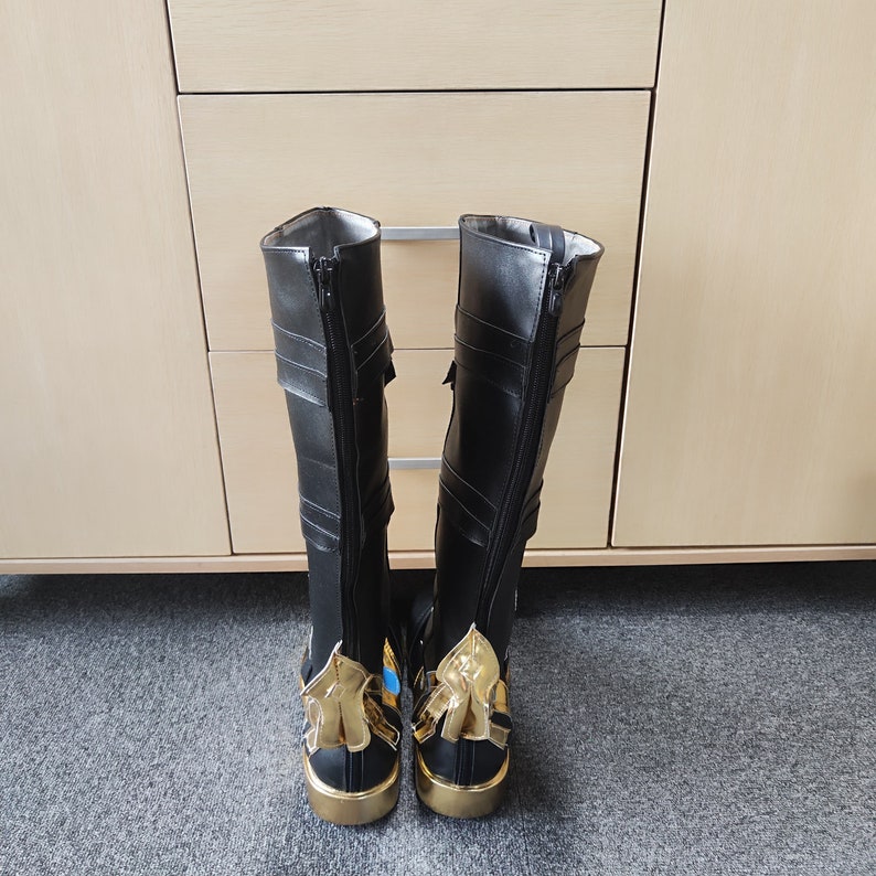 The Doctor Shoes Genshin Impact Dottore II Cosplay Boots - Etsy