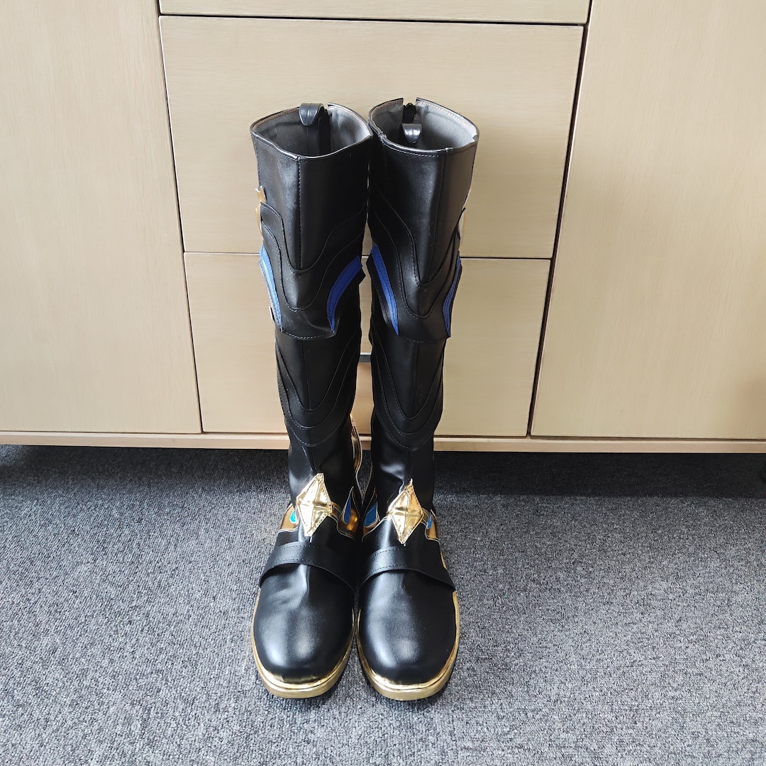 The Doctor Shoes Genshin Impact Dottore II Cosplay Boots - Etsy