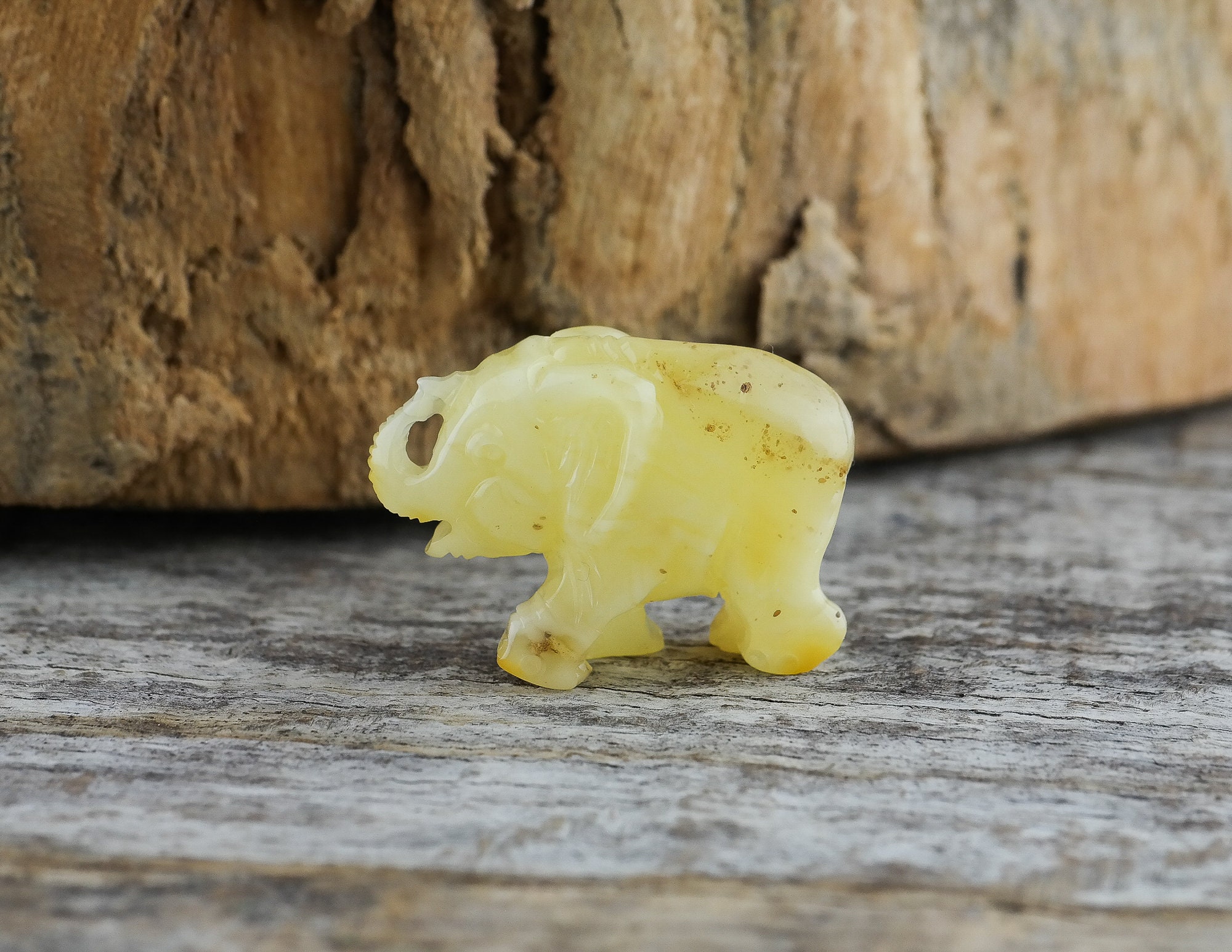Baltic Amber Elephant Figurine Hand Carved Elephant - Etsy