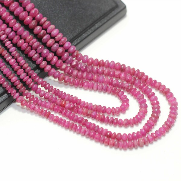 Natural Ruby Beads - Etsy