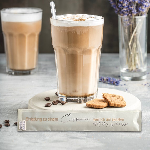 Holz&herz Glass Straw A Compliment to Give Away - Etsy