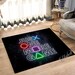 Video Game Rug, Popular Game Map Themed Nonslip Area Rug, Gamer Rug ...