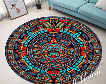 Aztec Living Room Rug - Etsy